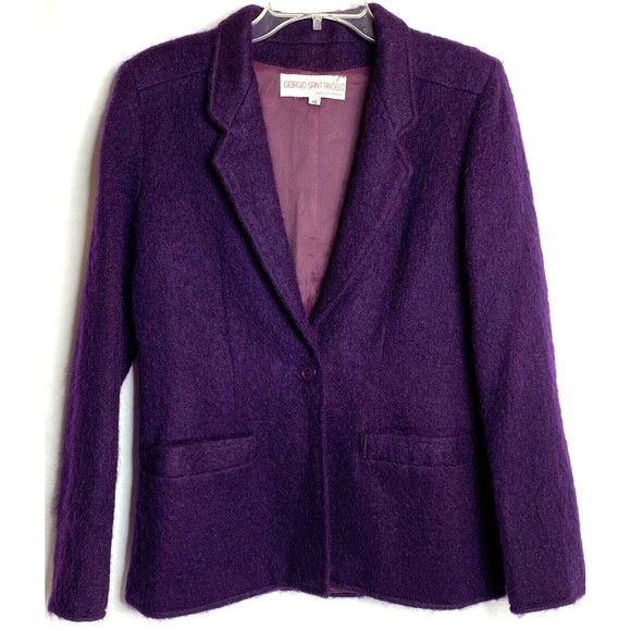 Giorgio Sant Angelo | Jackets & Coats | Vintage Giorgio Sant Angelo ...